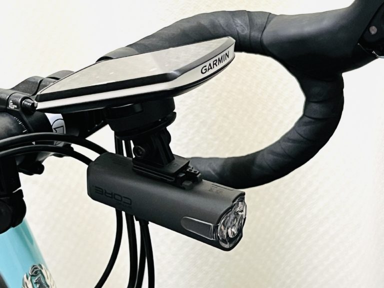 ガーミンの純正マウント下にライト(キャットアイ)やGoProを取り付ける2つの方法 | pplog cycle