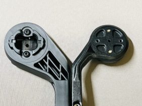 ガーミンの純正マウント下にライト(キャットアイ)やGoProを取り付ける2つの方法 | pplog cycle